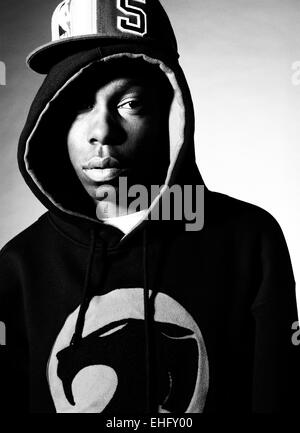 A black and white dramatic portrait Stock Photo - Alamy