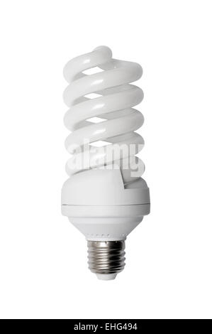 Energy saving bulb. Isolated image with white background Stock Photo ...