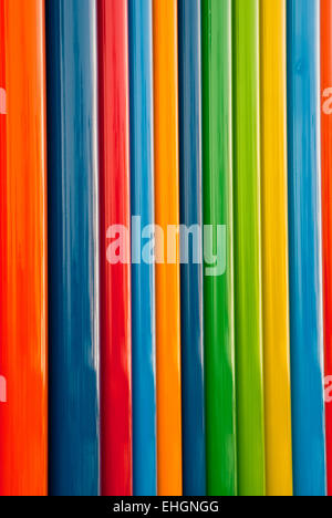 Lines of full spectrum primary colors Stock Photo - Alamy