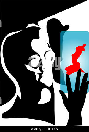 Hand of Creator Stock Photo - Alamy