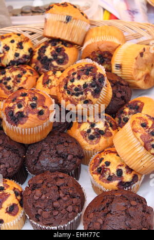 Different types of muffins Stock Photo - Alamy