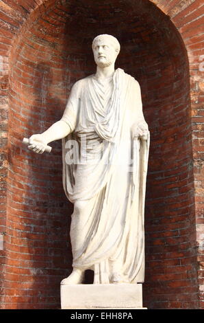 Marble bust statue of Roman senator Marcus Porcius Cato Uticensis AKA ...