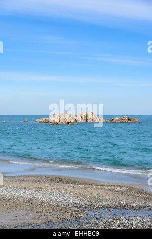 royal tomb of Munmu, the great king of Silla Stock Photo - Alamy