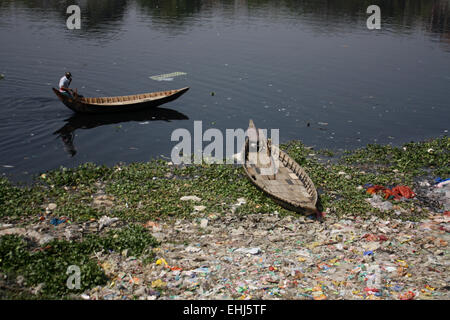 Human pollution of dams and water Stock Photo - Alamy