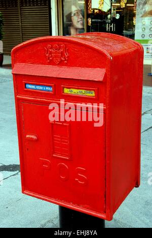 The Post Office Penang Stock Photo - Alamy