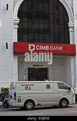 CIMB Bank, sign and logo Stock Photo - Alamy