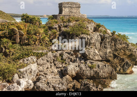 Sunrise, Templo del Dios Viento, Temple of the Wind, Tulum Maya ...