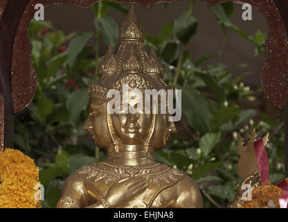 Trimurti Of The Three Hindu Gods Brahma, Vishnu, and Shiva Stock Photo ...
