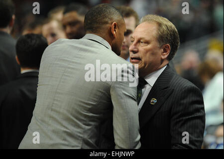 The Championship Game. 14th Mar, 2015. Michigan State Spartans guard ...