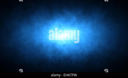 Blue liquid energy field Stock Photo - Alamy