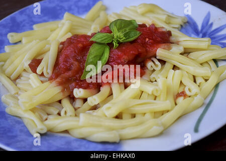 Fresh tomato puree pasta sauce in the sauce Stock Photo - Alamy