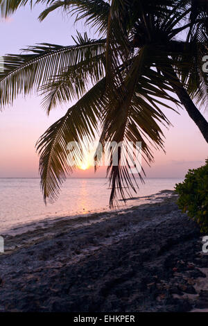 Tropical Hot Sunset, Ari-Atoll. Maldives Stock Photo - Alamy