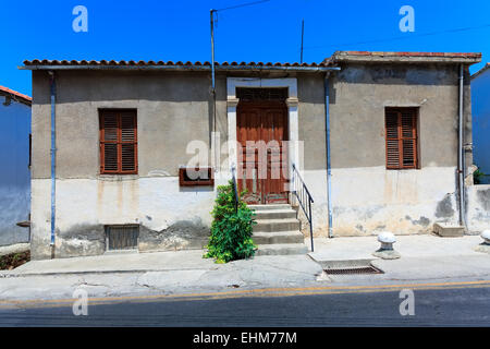 Typical old city houses, Kyrenia, North Cyprus Stock Photo - Alamy