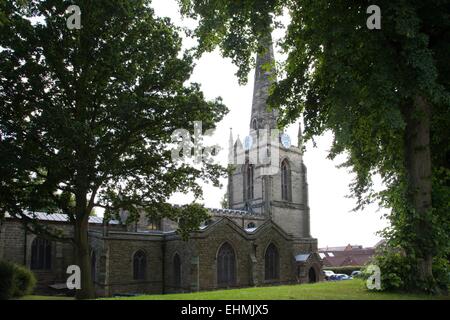 St. Mary`s Church, Hinckley, Leicestershire, England, UK Stock Photo ...