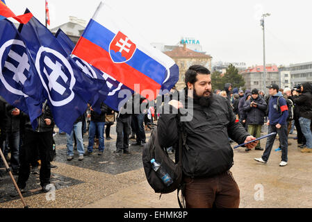 Gathering of the extremist Slovak Community (Slovenska pospolitost ...
