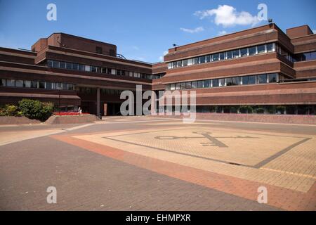 Wolverhampton City Council Civic Centre from St Peter's square an ugly ...