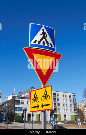 traffic signs Finland Stock Photo: 25952778 - Alamy