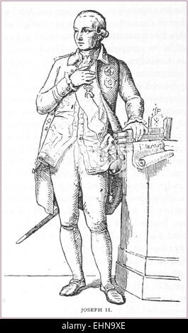 This 1874 illustration by Peake portrays Joseph I, likely an important ...