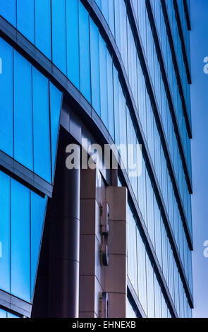 Architectural details of the modern WSFS Bank building in downtown ...