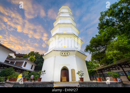 Fuzhou, Fujian, China at the White Pagoda Temple on Yushan Hill Stock ...