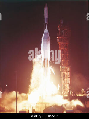 A 195D OGO spacecraft, part of the Ranger and Mariner space programs ...