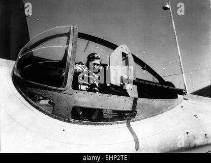 Consolidated PBY Catalina Waist gun position Stock Photo - Alamy