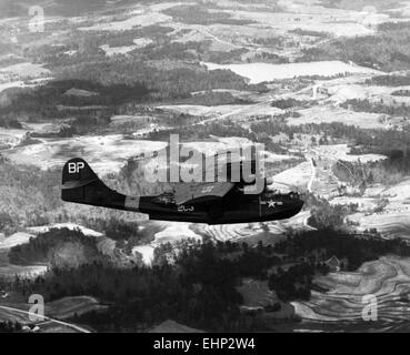 The Consolidated PBY-3 Catalina, shown at the Naval Air Station Corpus ...