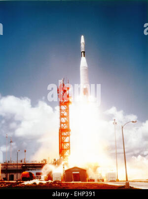 The launch of Ranger 8, a significant moment in space exploration ...