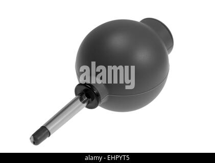 Gray air blower pump rubber dust cleaner Stock Photo - Alamy