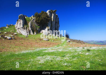 Argimusco rocks in Sicily country. Italy Stock Photo - Alamy