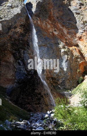 Rinka waterfall, Karawanks, Alps, Slovenia Stock Photo - Alamy