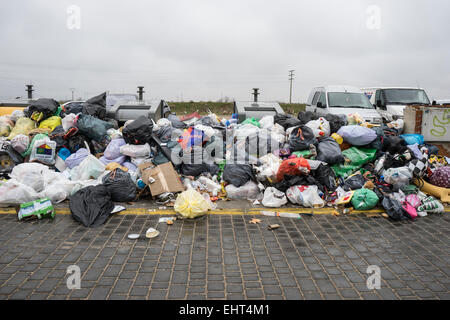 environment, strike by municipal waste collection Stock Photo - Alamy