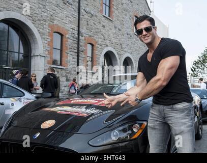 CANNONBALL 2014 departs from The Point Village, Dublin, Ireland - 12.09 ...