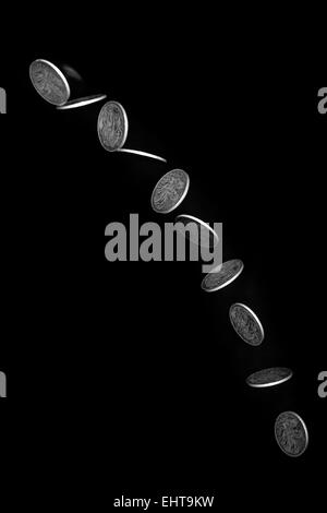 A coin toss Stock Photo - Alamy