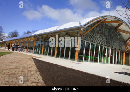 The pavilion, Alnwick Garden Stock Photo - Alamy