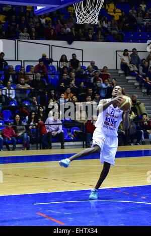 March 4, 2015: Jermaine Jonte Flowers #21 of Asesoft Ploiesti and ...