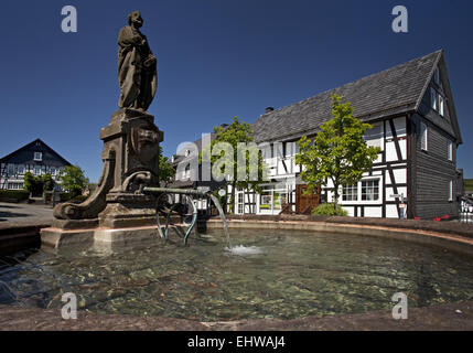 City view of Hallenberg in the Sauerland Stock Photo - Alamy