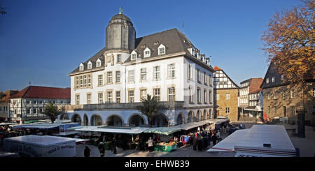 The old town hall in Menden, Germany Stock Photo - Alamy