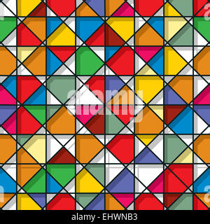 Stained glass. Seamless pattern texture background. Digital ...