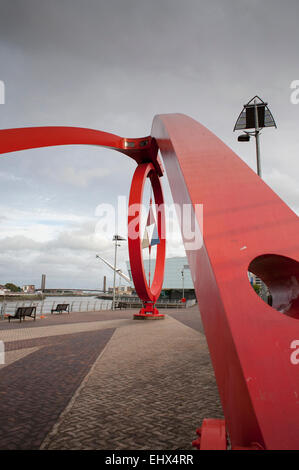 The Steel Wave Sculpture River Usk and University of South Wales ...