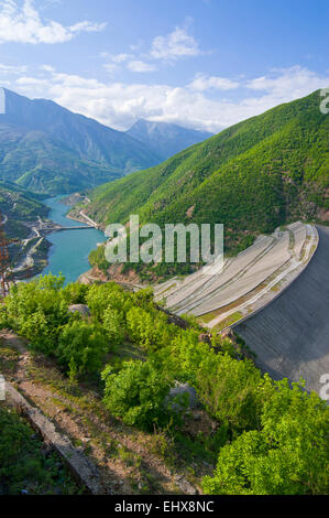 Fierza Reservoir, Albania Stock Photo - Alamy
