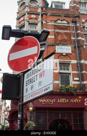 Wardour Street, Waxy's Little Sister, pub, tavern, London, England ...