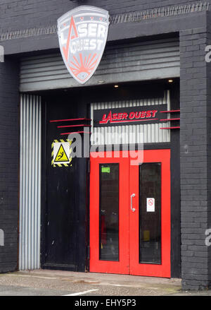 Laser Quest, Audnum, Stourbridge, West Midlands, England, UK Stock ...