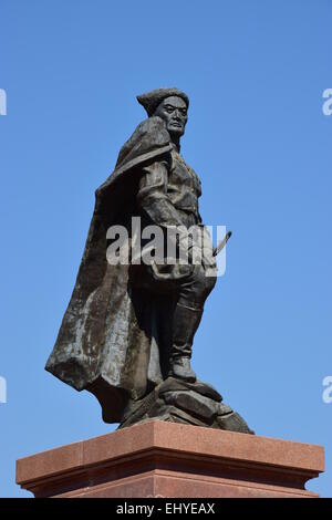 A photo of the monument to Hero of the Soviet Union Lieutenant General ...