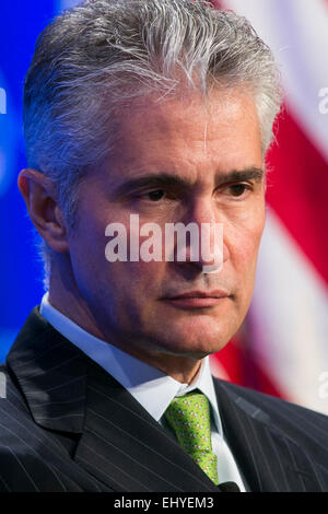 Jeff Smisek, CEO of United Airlines speaks at the Aspen Ideas Festival ...