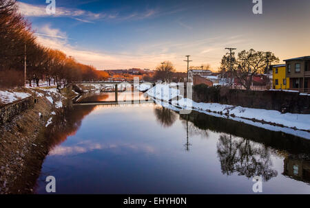 Codorus Creek, in downtown York, Pennsylvania Stock Photo - Alamy