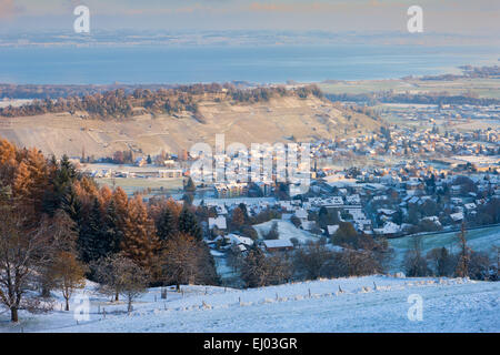 Thal, Switzerland, Europe, canton St. Gallen, Rhine Valley, village ...
