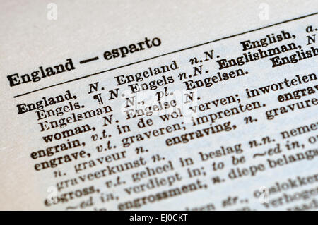Dutch english dictionary Stock Photo: 67749227 - Alamy
