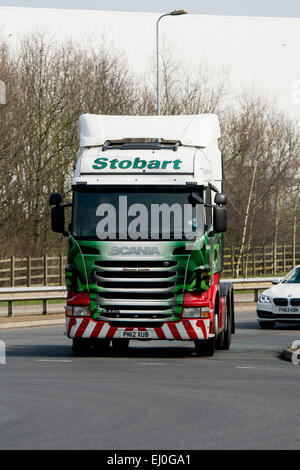 A Stobart lorry at DIRFT, Daventry, UK Stock Photo - Alamy