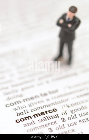 The businessman in trading and finance concept Stock Photo - Alamy